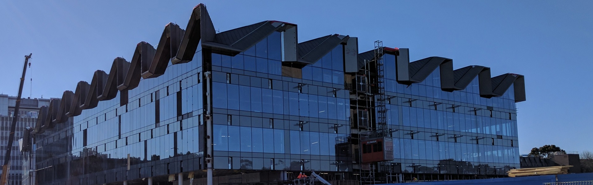 Zinc roofing at Monash University LTB Building%%page%% %%sep ...